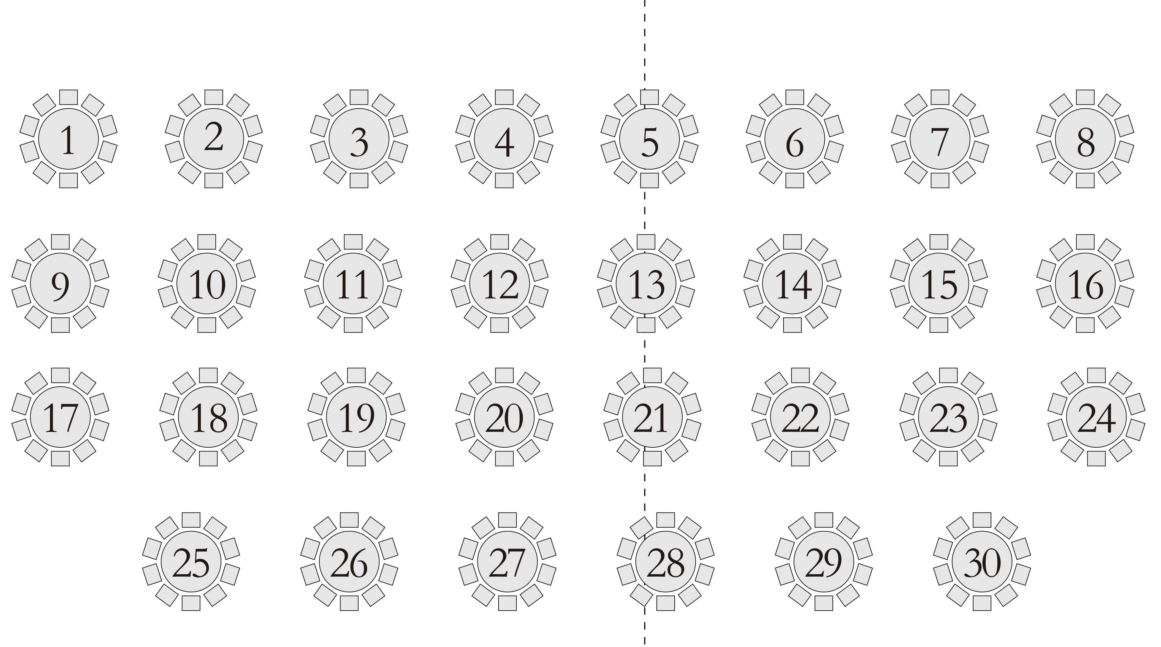 Gala Dinner Seating Plan